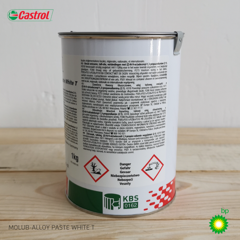 CASTROL MOLUB-ALLOY PASTE WHITE T（OPTIMOL PASTE WHITE T)-BP CASTROL|嘉实多-朗诚工业技术